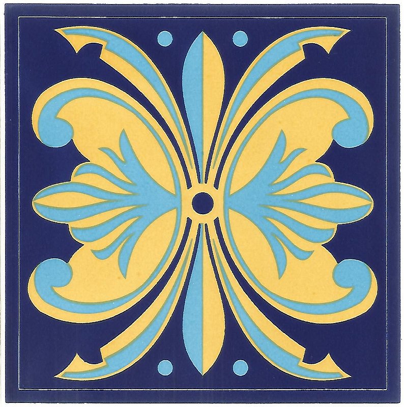AZ 052A CECRISA 3,77mm - Azulejos Retrô