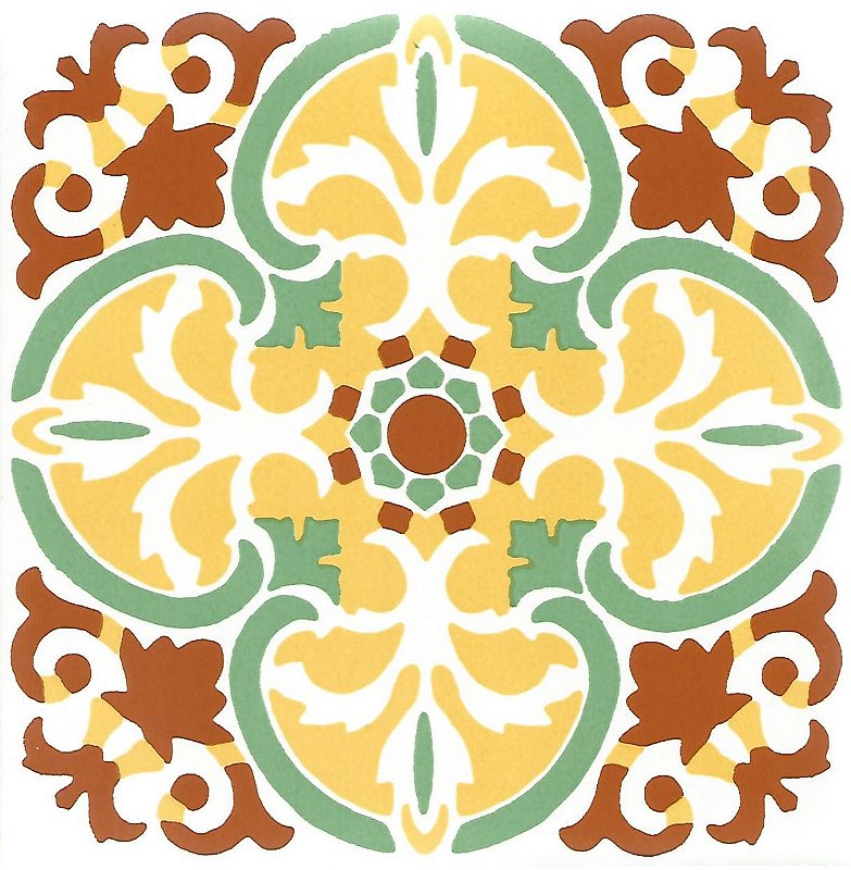 AZ 029 CECRISA 3,77mm - Azulejos Retrô