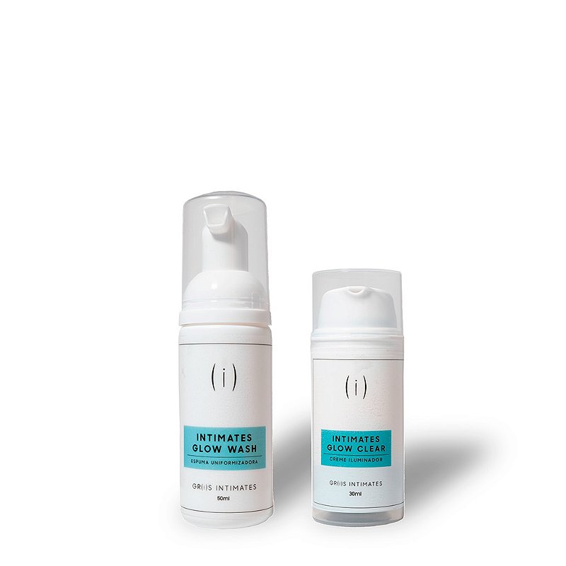Kit Clareamento Glow Wash + Glow Clear - GRIS INTIMATES - Cosméticos ...