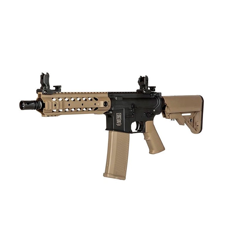 Rifle de Airsoft AEG M4 SA-F01 Half Tan FLEX - Specna Arms - Blackops Store