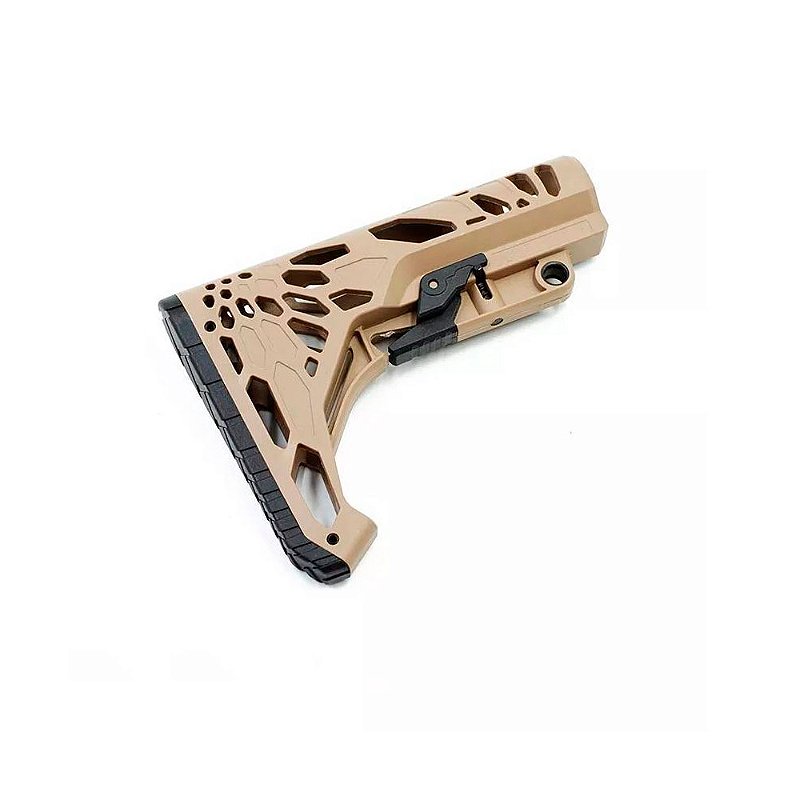 Coronha/Stock Airsoft PYTHON - TAN - Blackops Store