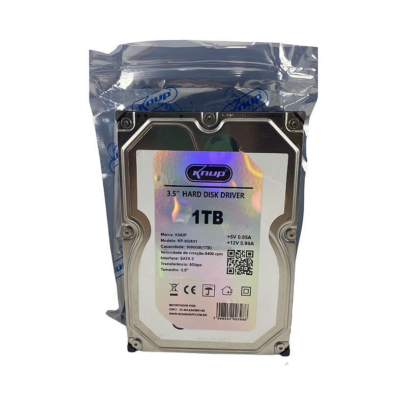 DISCO FISICO DE ARMAZENAMENTO HD 3,5 SATA 3 1TB KP-HD831 - Gimix ...
