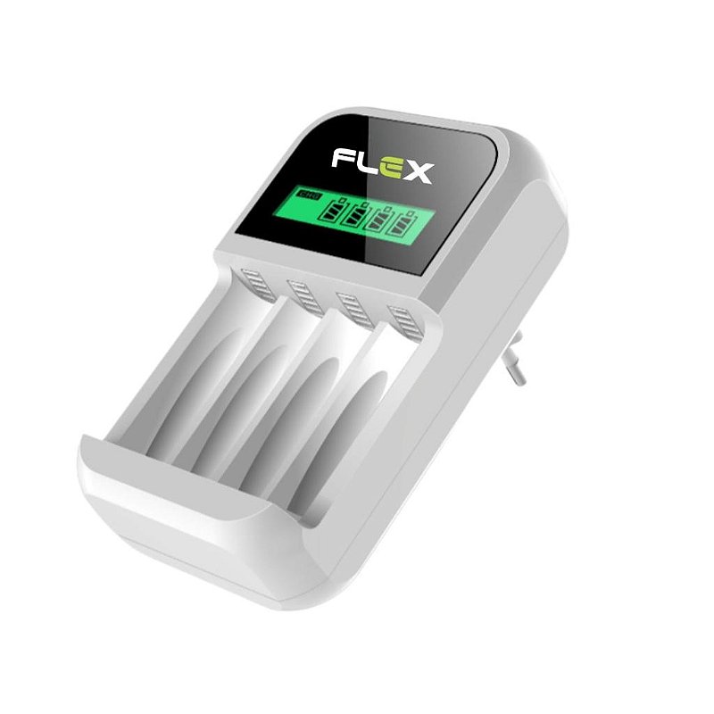 CARREG. DE PILHA MARCA: FLEX MOD. FX-C18 - Gimix informatica