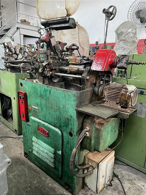 Torno Automatico Traub A15 usado Com Fresador de Rosca e Bgse, Torno ...