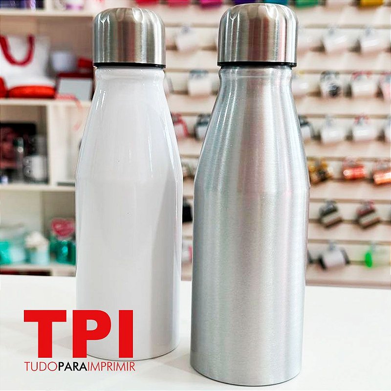 Garrafa Alumínio 500ml Pocket - Tudo para Imprimir - Produtos para ...