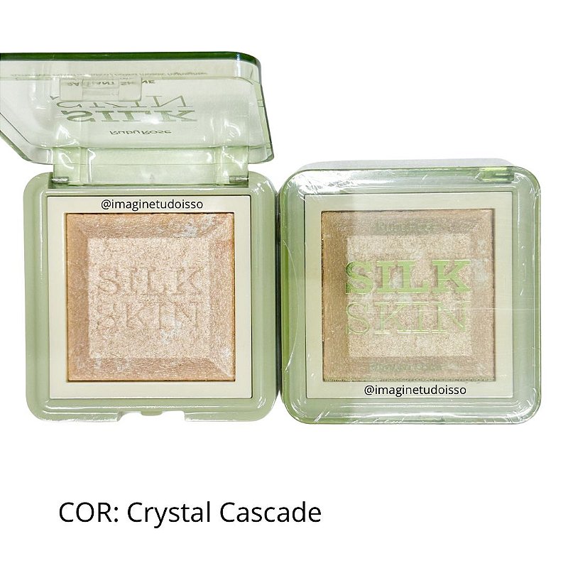 Iluminador Radiant Shine Silk Skin (COR Crystal Cascade) - Ruby Rose - Imagine Tudo Isso