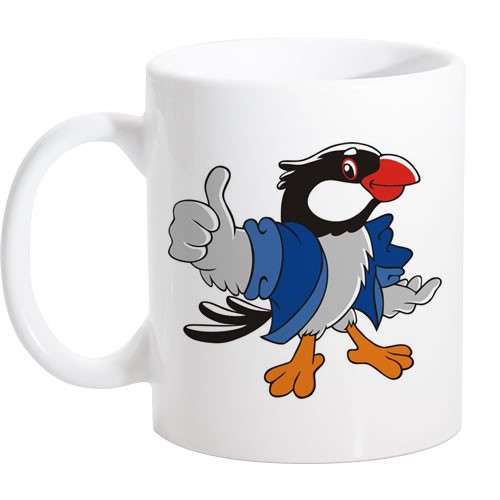Caneca Branca Juggy - Loja SouJava