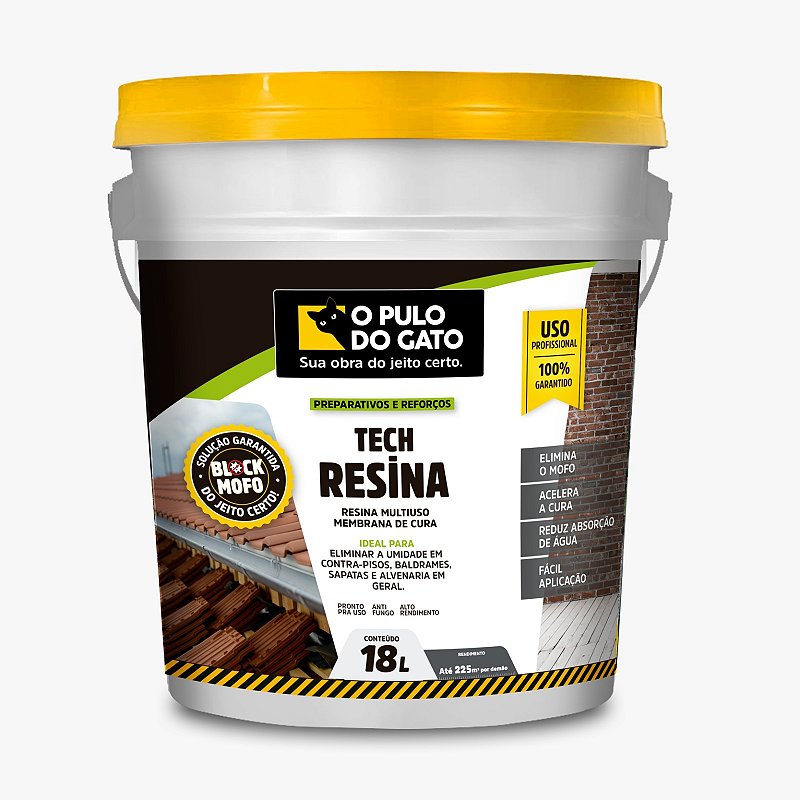 Tech Resina - Resina Multiuso Profissional 18 Litros - Consertar ...