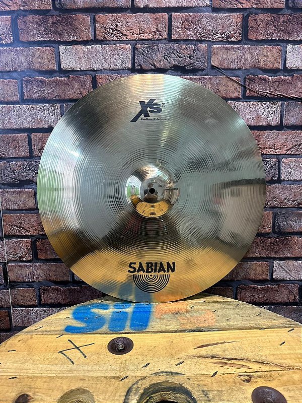 Ride Sabian XS 20 Brilliant 20” (Seminovo) - JR Drums