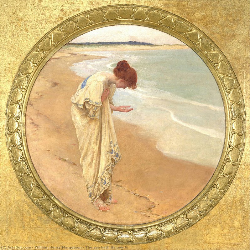 O mar tem suas pérolas - William Margetson - Seráfica