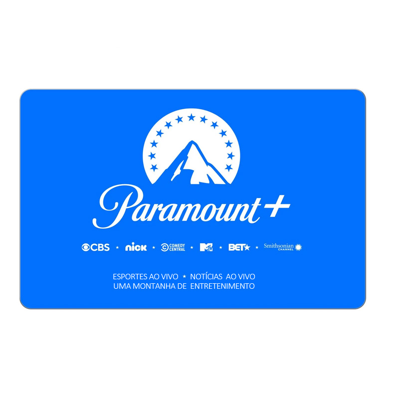 Assinatura Paramount Plus 1 Mês - Envio Digital - Gift Card Online