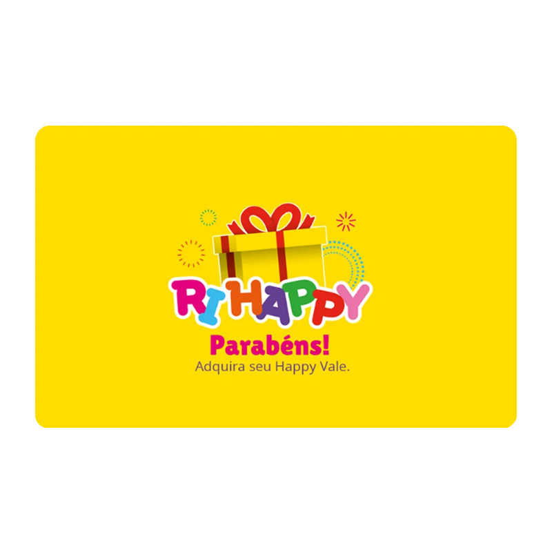 Gift Card Ri Happy 200 Reais - Envio Digital - Gift Card Online