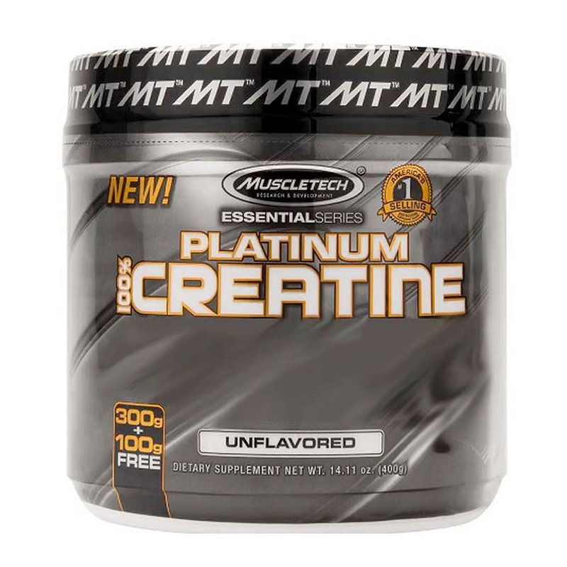 Creatina Platinum 400g - Muscletech - Fábrica de Atletas Suplementos