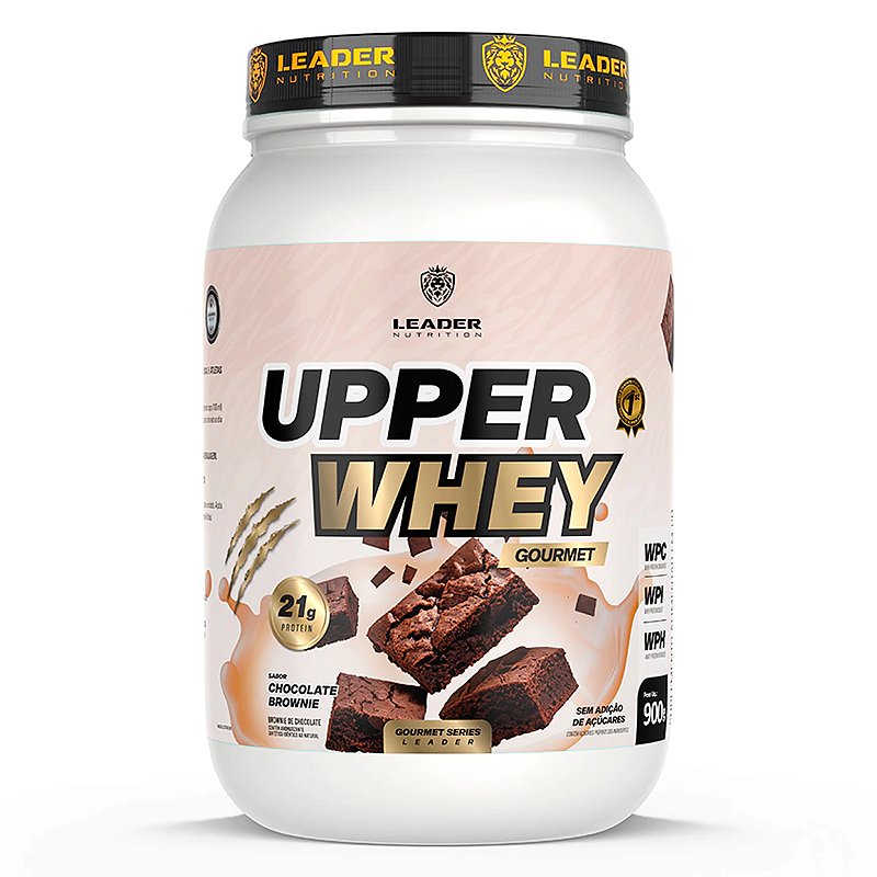 Upper Whey Leader Nutrition 900g - Fábrica de Atletas Suplementos