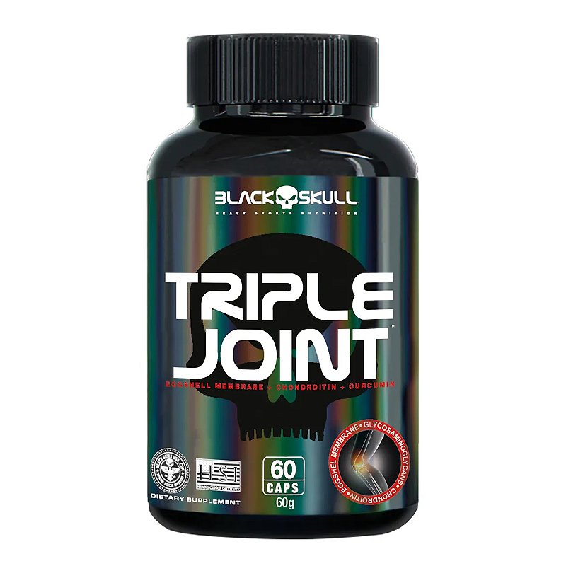 Tripe Joint 60 Cápsulas - Black Skull - Fábrica de Atletas Suplementos