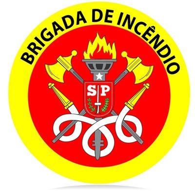 Brigada de incêndio - adesivo para crachá ou capacete - DKJ ® a loja da ...