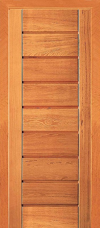 KIT PORTA INTERNA HORIZONTAL COM BATENTE E ALISAR 10cm EM ANGELIM ...