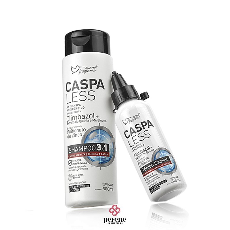 Kit Capilar Caspa Less - Perene Cosméticos