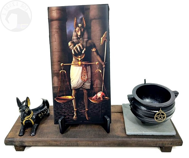 Altar para Dedicação à Anúbis - A Bruxa Boa | Produtos Esotéricos