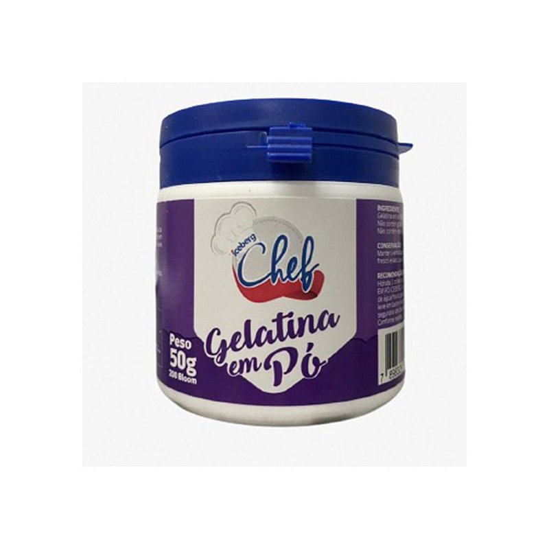 Gelatina em Pó Incolor 50G Iceberg - FestCakes