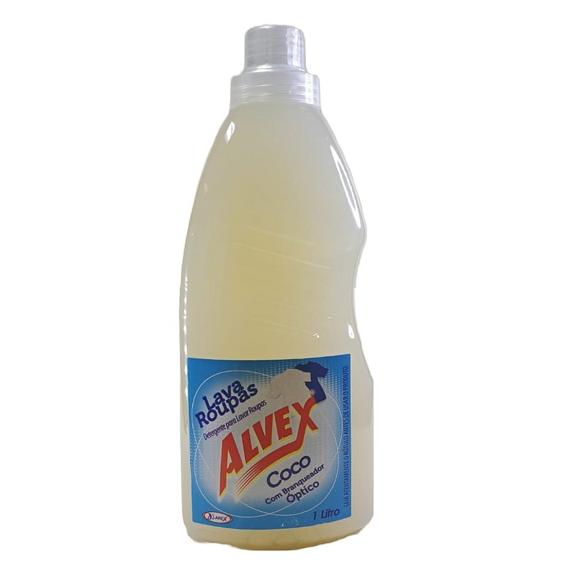 Lava Roupas ALVEX Coco 1 Lt - Empório de Limpeza