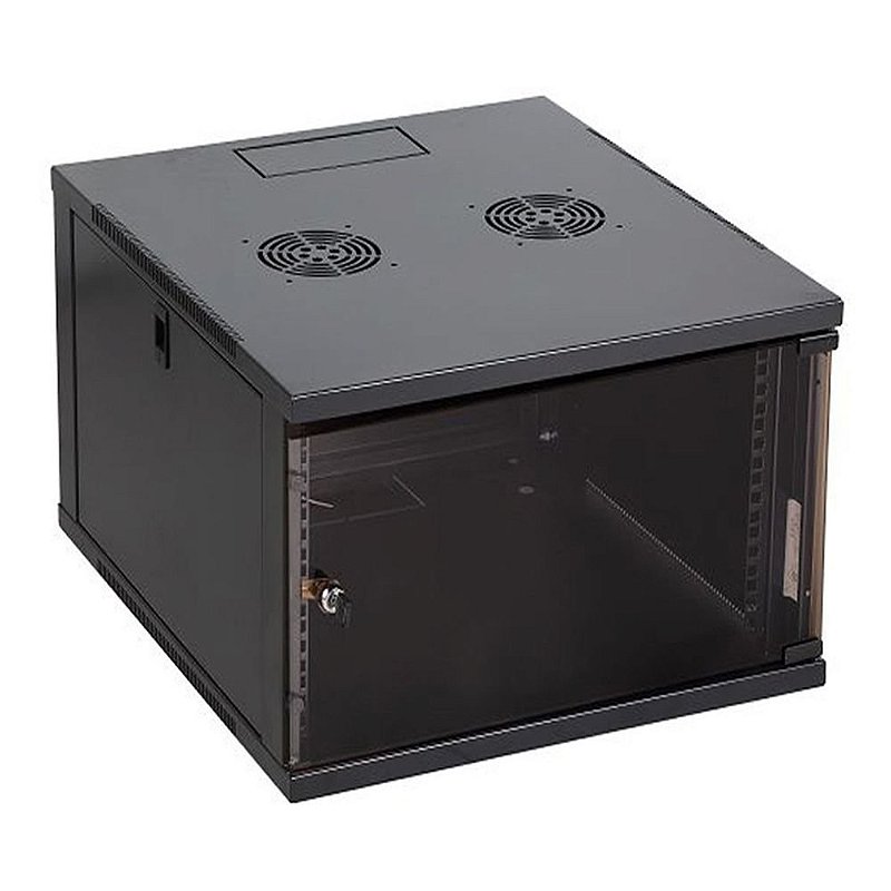 Gabinete Rack servidor organizador 12u Tssaper Modelo: SMQ5612 - Goldmania