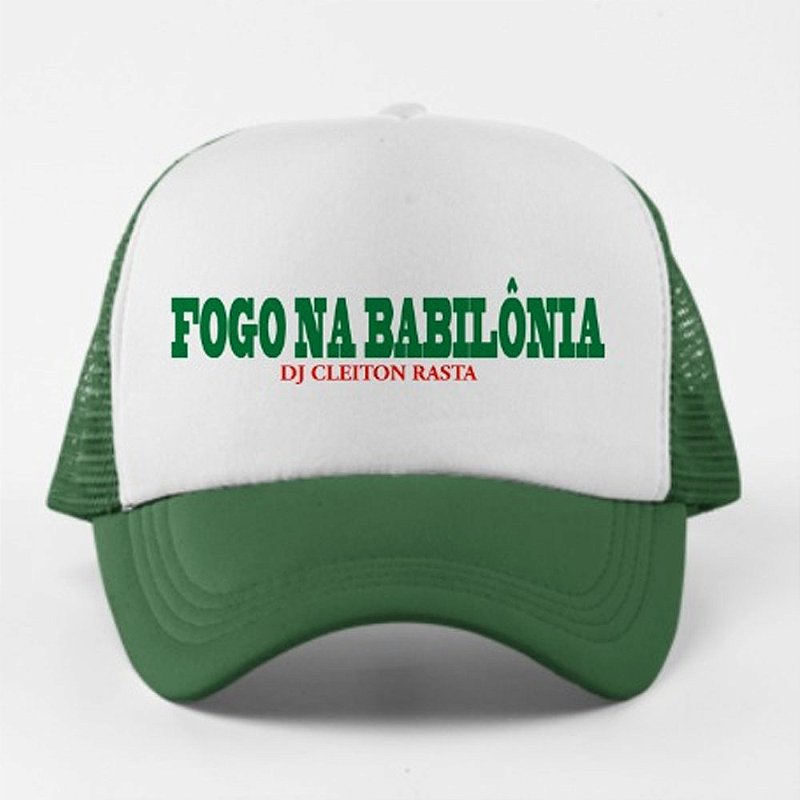 Fogo Na Babilônia Dj Cleiton Rasta - Boné - El Cabriton Camisetas ...