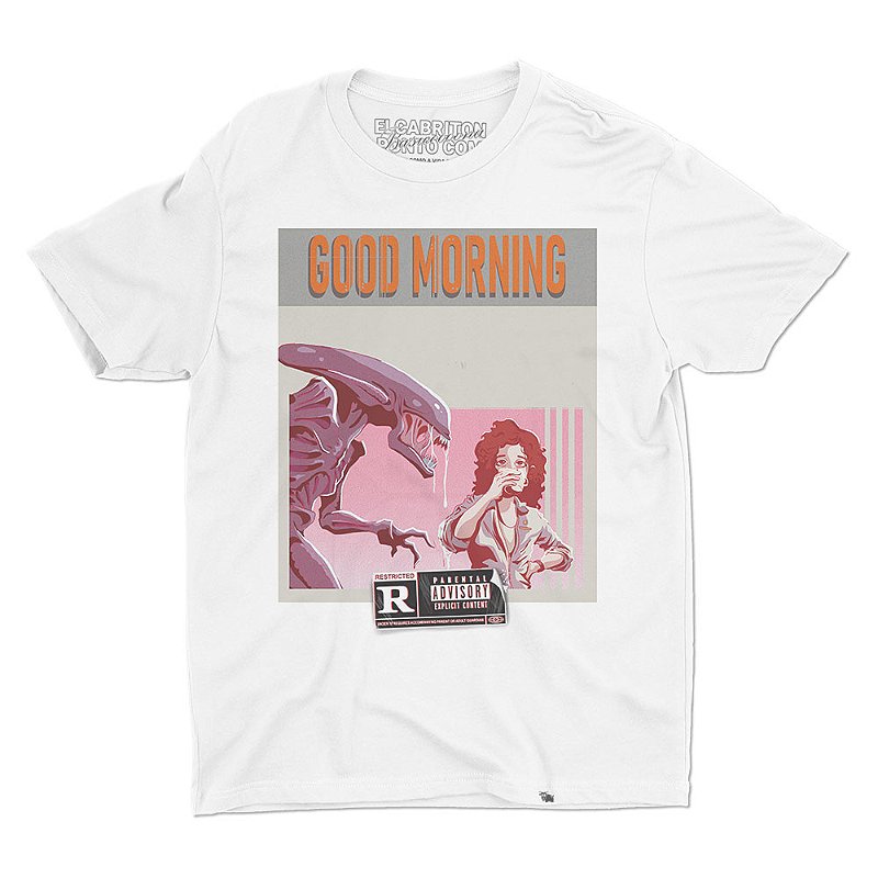 Good Morning de Lucas Gerosa - Camiseta Basicona Unissex - El Cabriton ...