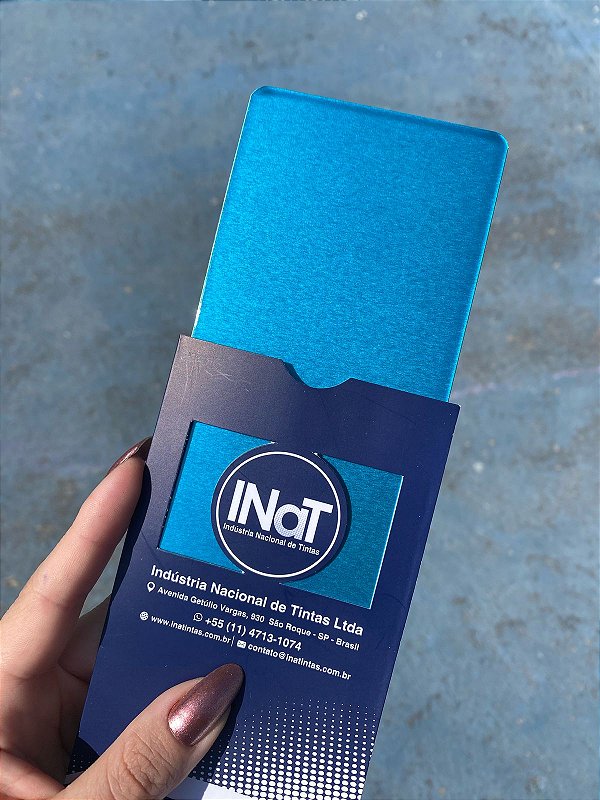 Tinta Eletrostática em Pó Verniz Azul Boreal - INaT - Loja de Tinta ...