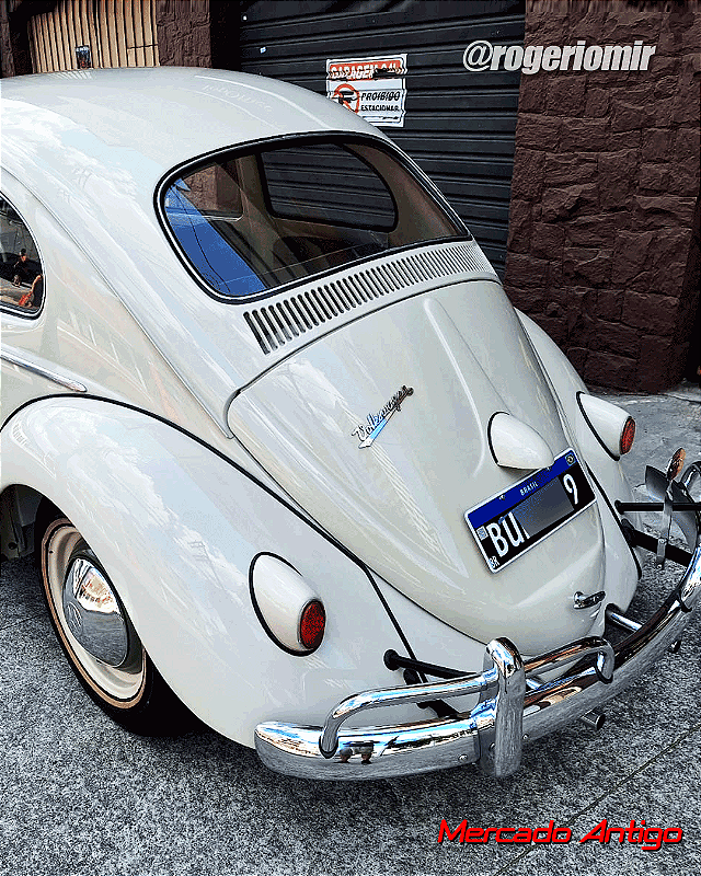 Fusca ano 1961, chassi alemão motor 1200 - Mercado Antigo Consultor ...