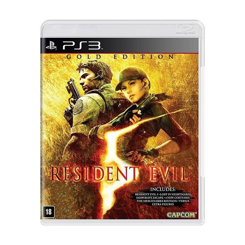 Resident Evil 5 - Ps3 - Usado - Aloja