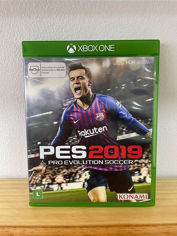 Pro Evolution Soccer 2019 Xbox One Mídia Física Semi Novo - Aloja