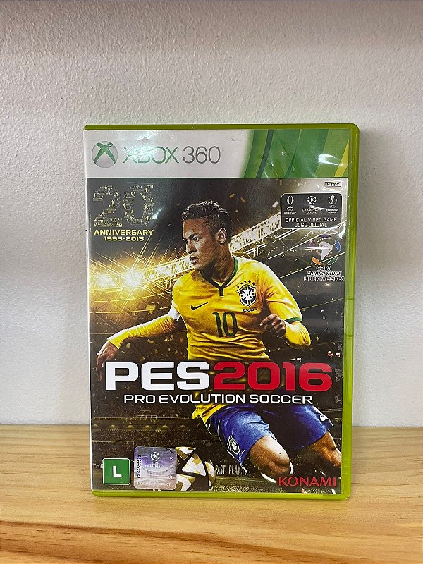 Pro Evolution Soccer 2016 Xbox 360 Mídia Fisica Semi Novo - Aloja