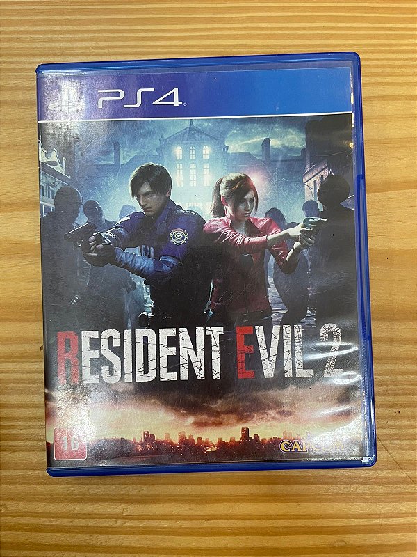 Resident Evil 2 Remake Ps4 Mídia Física Semi Novo - Aloja