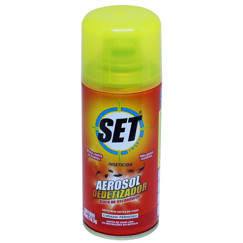 Inseticida Dedetizador Aerosol Set Inset 100ml - Pestshop
