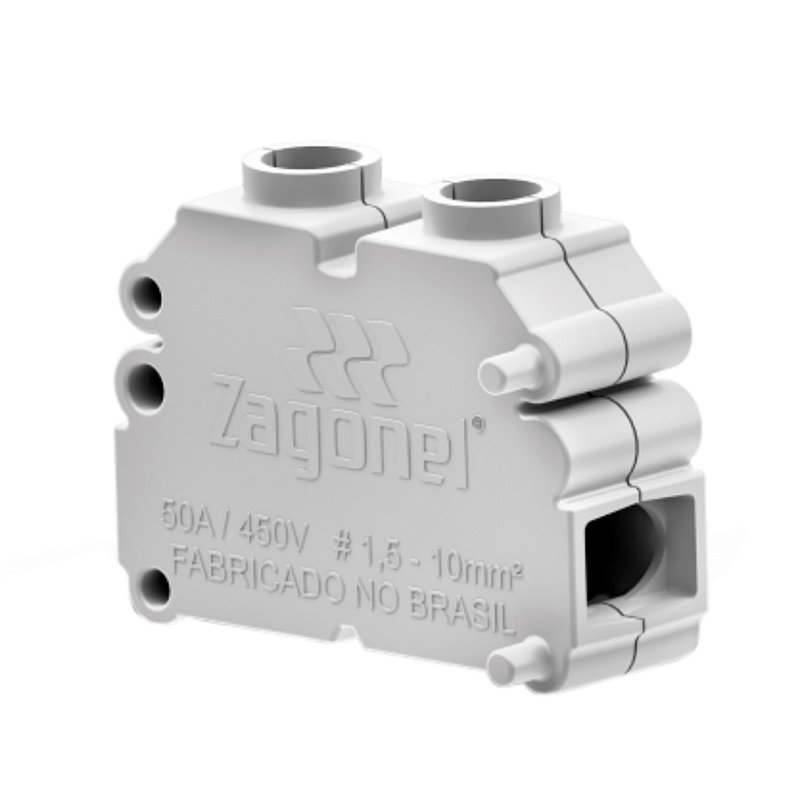 CONECTOR PARA FIO ELÉTRICO 3 PEÇAS ZAGONEL - GODFER FERRAMENTAS