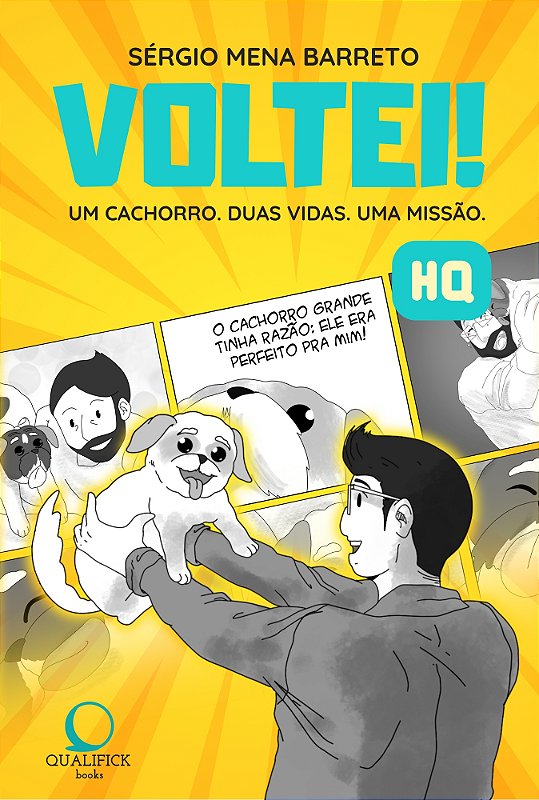Livro Voltei! HQ - Qualifick Books