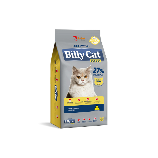 Ração Billy Cat Select Peixe - Alimpet