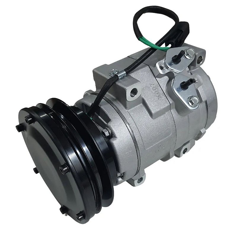 COMPRESSOR MÁQUINA CATERPILLAR MODELO 10S17 POLIA 1A 24V CAT 245-7781 ...