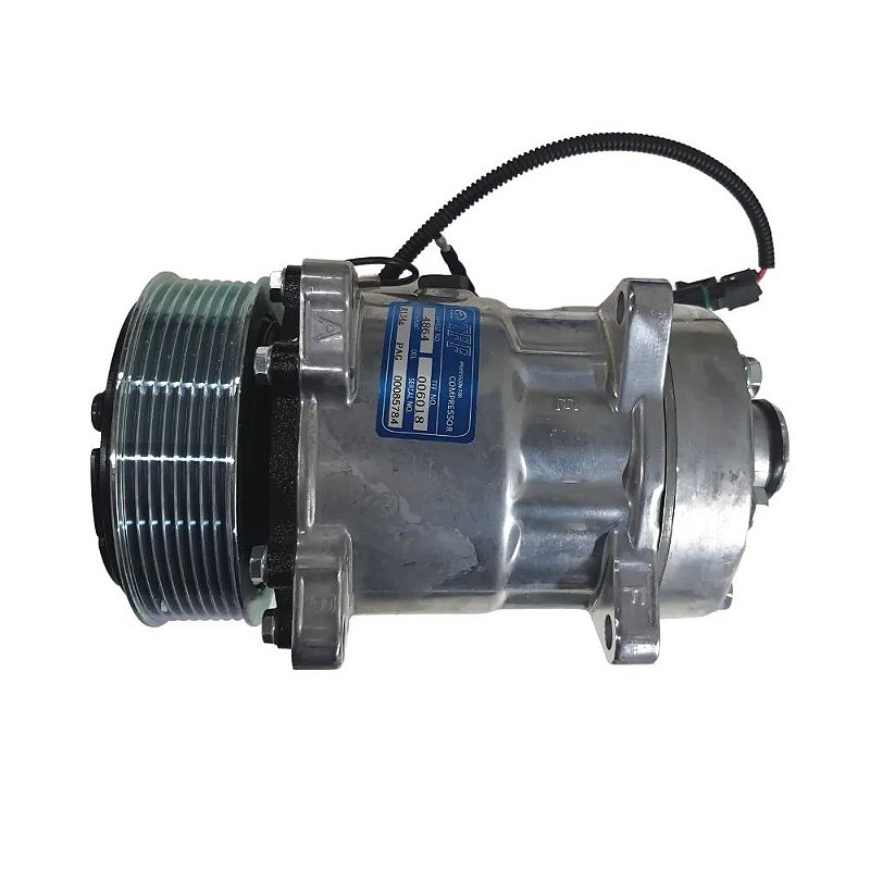 COMPRESSOR MODELO 7H15 FLX7 4864 12V 8PK 8 ORELHAS, SAÍDAS ENCAIXE NA ...
