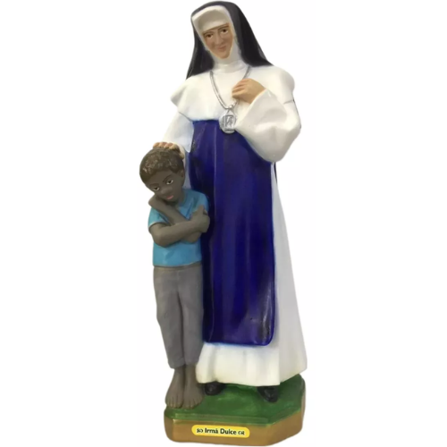 Imagem de Santa Irmã Dulce 31cm em Gesso - Loja Todos os Santos ...