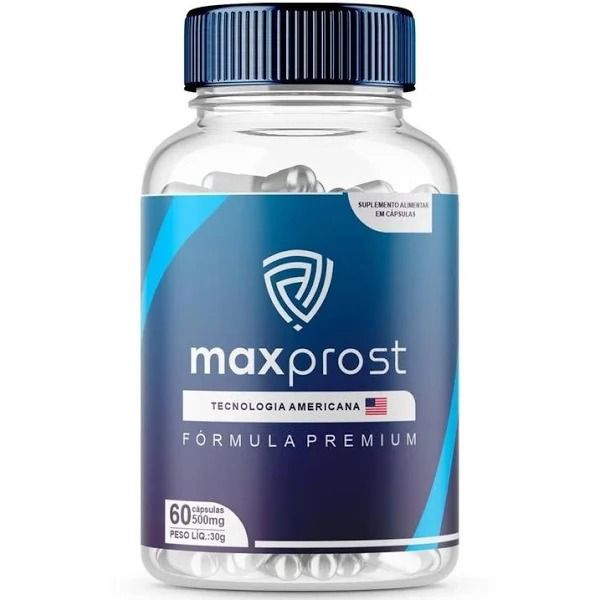 Maxprost Suplemento Alimentar Natural com 60 Cápsulas - Botica 22