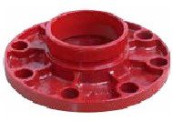 FLANGE COM ADAPTADOR RANHURADO FURAÇÃO PADRÃO (ANSI #125/150) 6" (168mm ...