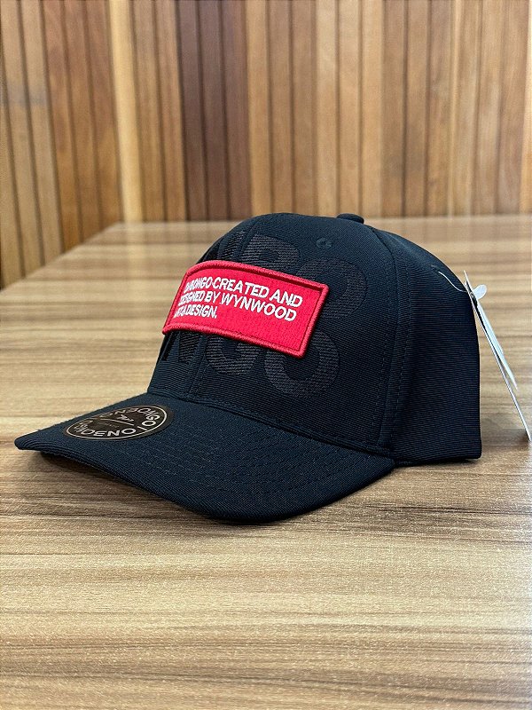 Boné Onbongo Preto D818A - Granfino Store | Seu estilo está aqui