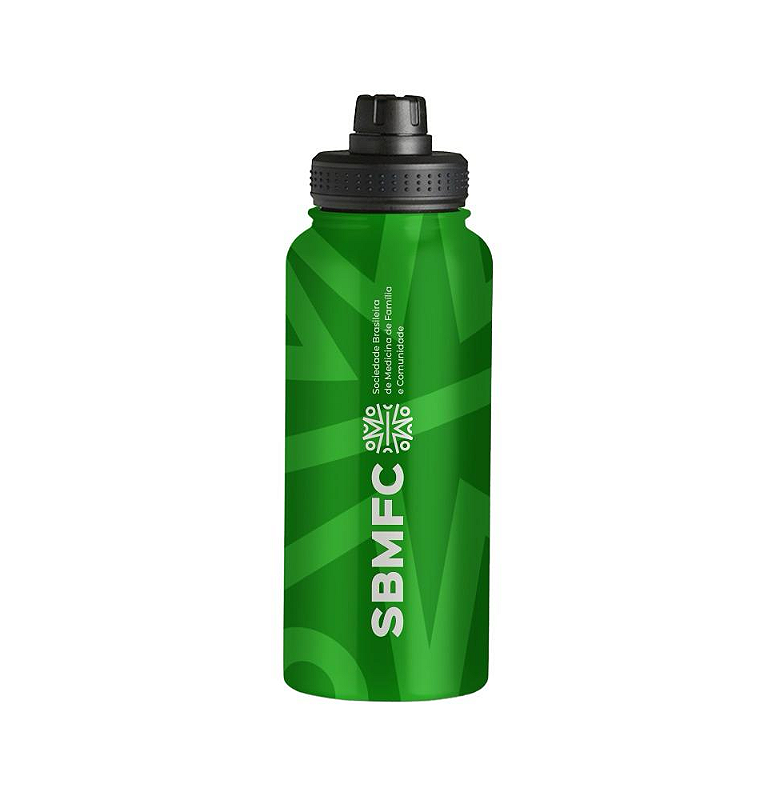 Garrafa Térmica SBMFC - Verde - SBMFC Loja