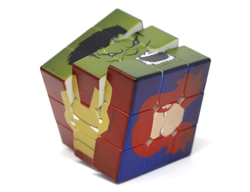 CUBO MÁGICO MARVEL - Cuber Brasil - Cubo Mágico Profissional