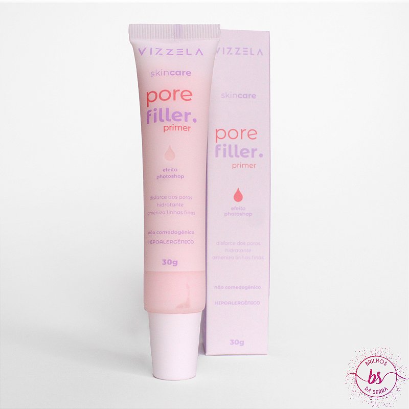 PORE FILLER PRIMER - 30g - VIZZELA - Brilhos da Serra Makeup