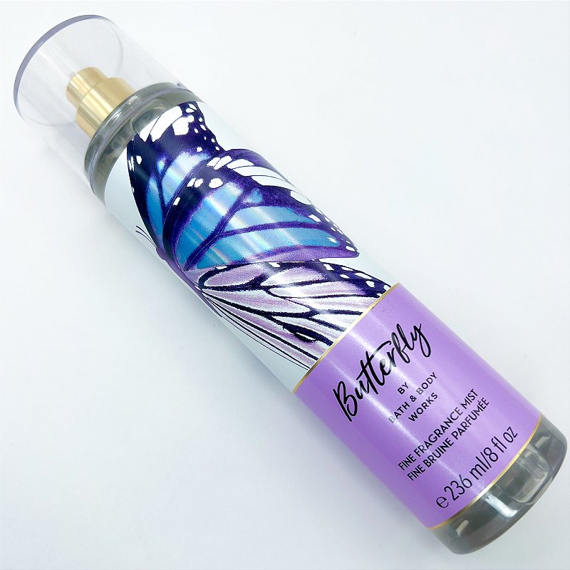Body Splash Butterfly - Bath & Body Works - 236ml - Kaory Perfumaria ...