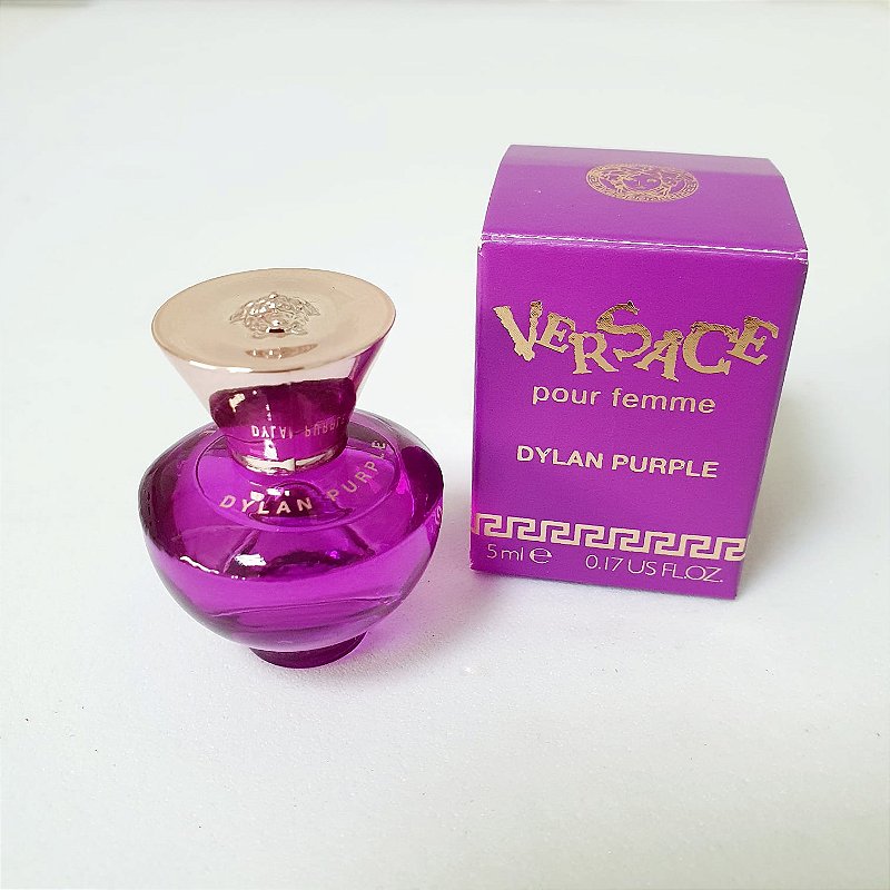Miniatura Dylan Purple Versace 5ml - Original - Kaory Perfumaria ...