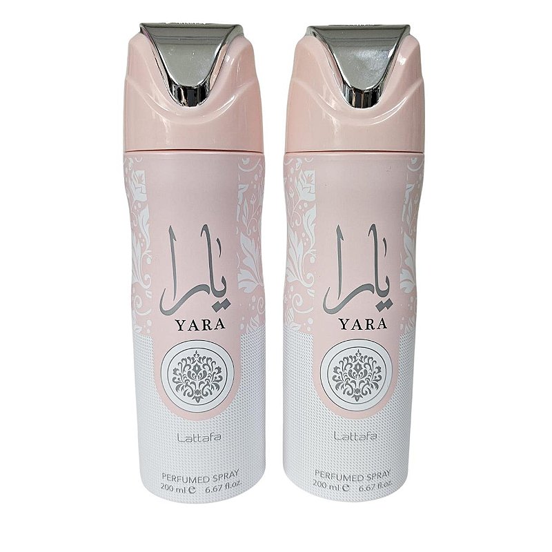 Spray Corporal Árabe Yara Lattafa 200ml - Kaory Perfumaria - Perfumes ...